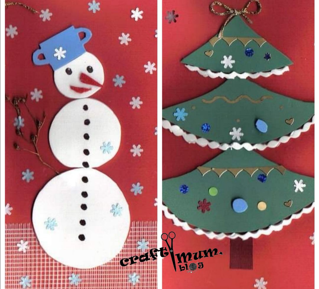 Foam sheet cards - Crafty Mum