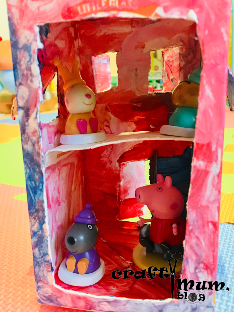 Juice carton house - Crafty Mum