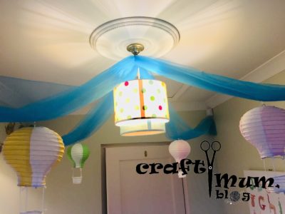 Nursery ceiling decor - Crafty Mum