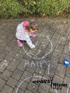 Discovering emotions - chalk drawings - Crafty Mum