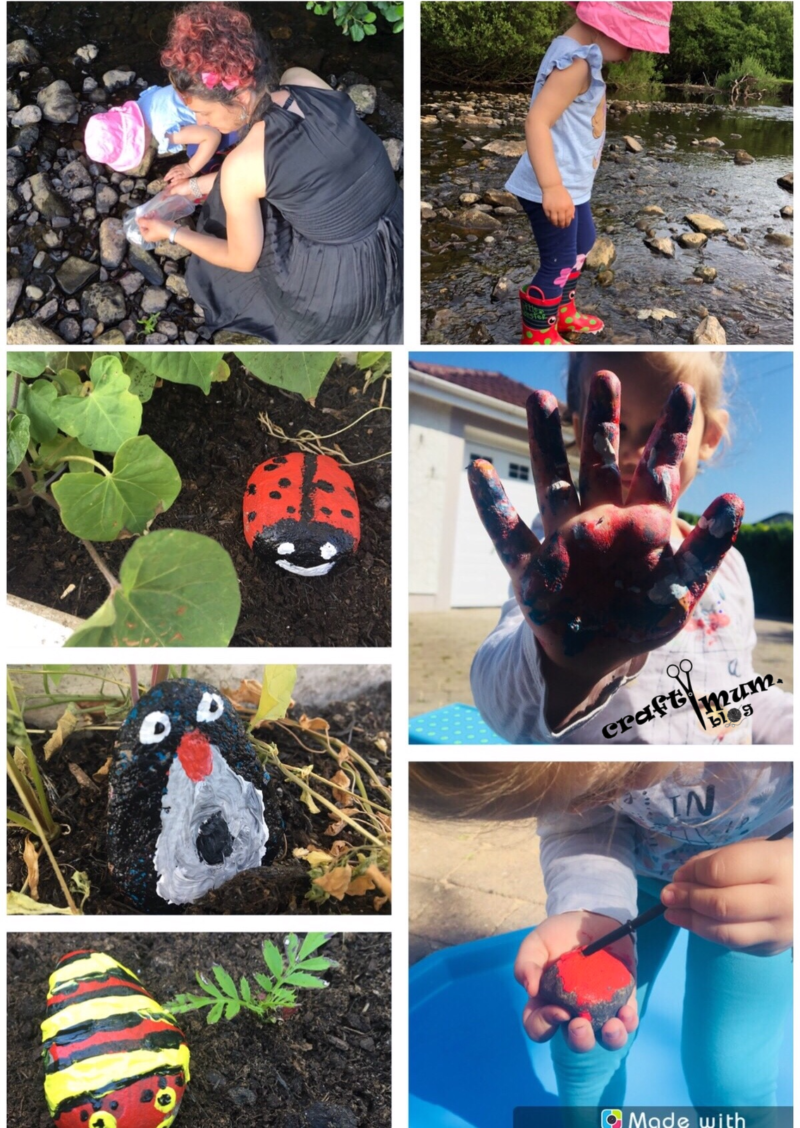 Kids stone painting - Crafty Mum